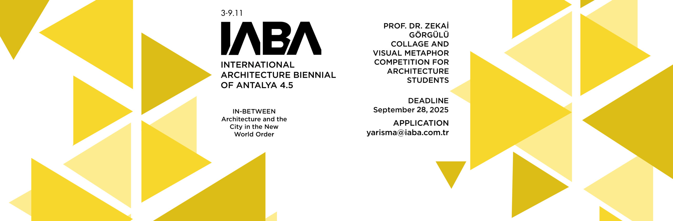 Prof. Dr. Zekai GÖRGÜLÜ Architecture Students Collage and Visual ...